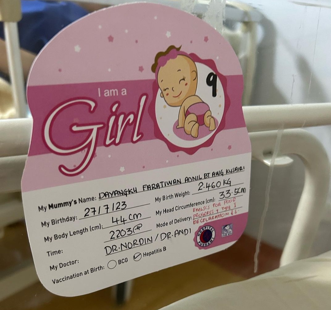 Faye Kusairi alami komplikasi, selamat lahirkan cahaya mata ketiga