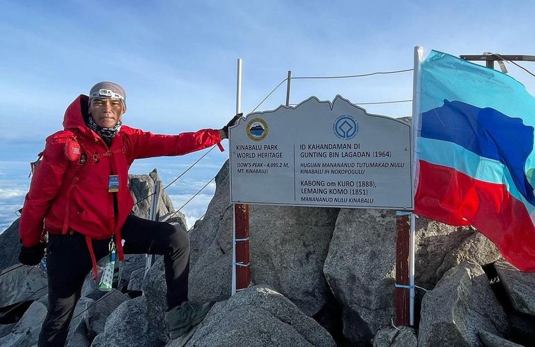Alami akut gunung, Azhan Rani muntah, kebas tangan