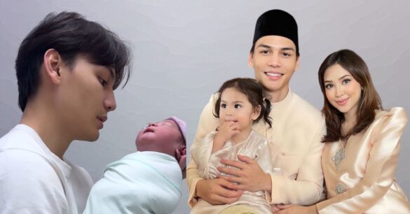 Ikmal Amry timang anak kedua