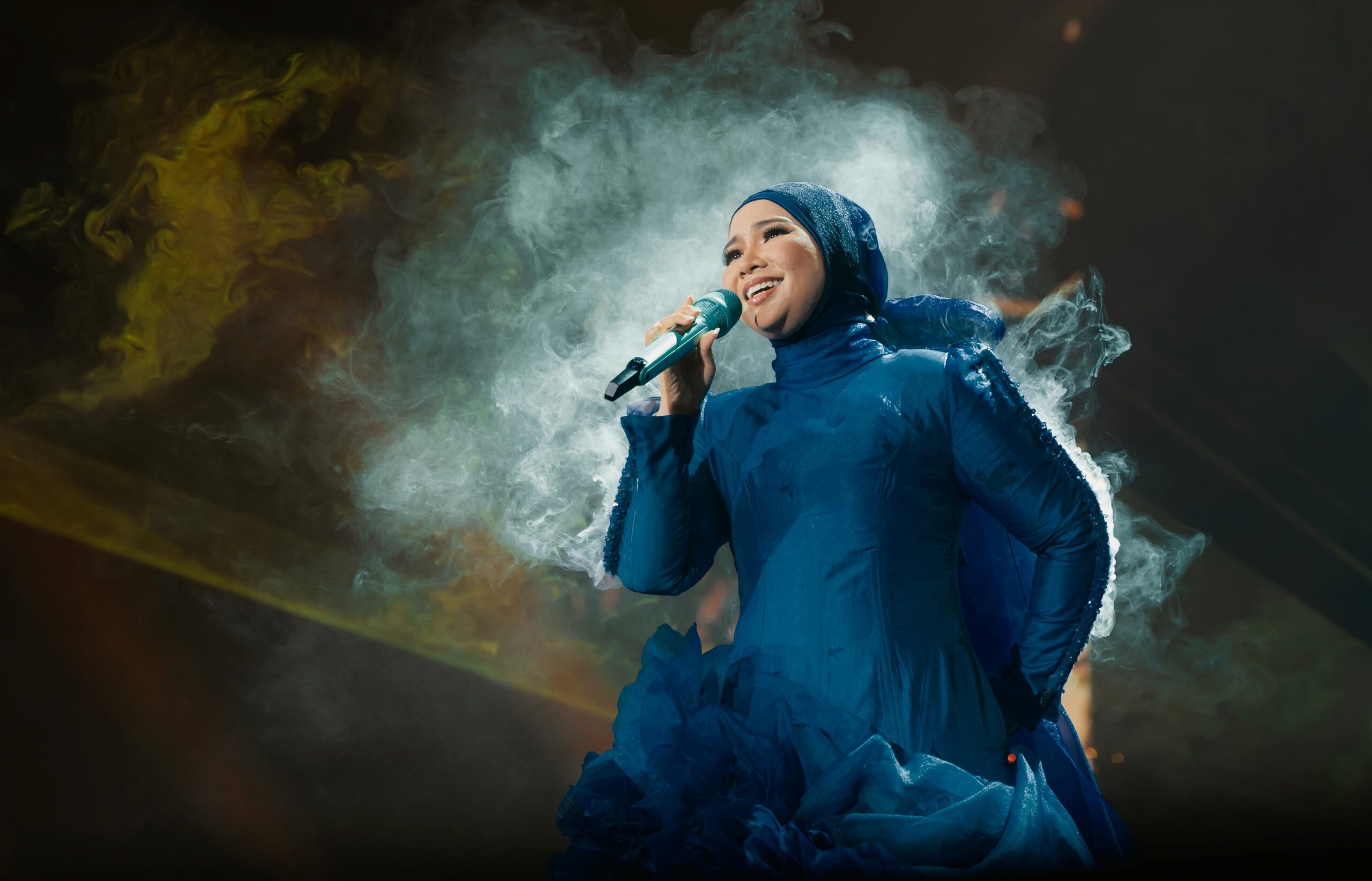 Mega! Konsert Aina bertaraf antarabangsa