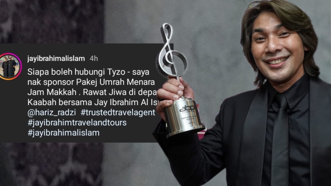 'Mahu taja Tyzo tunai umrah, rawat luka depan Kaabah'