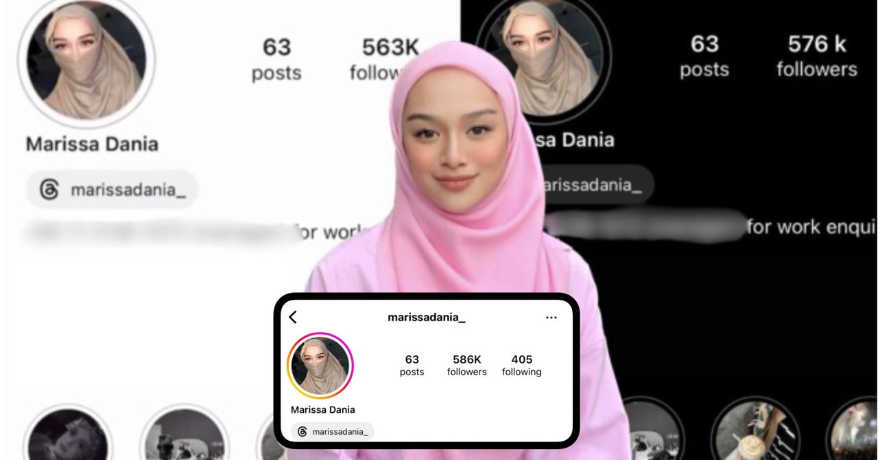 Pengikut IG Marissa Dania naik lebih 20,000 lepas jadi madu