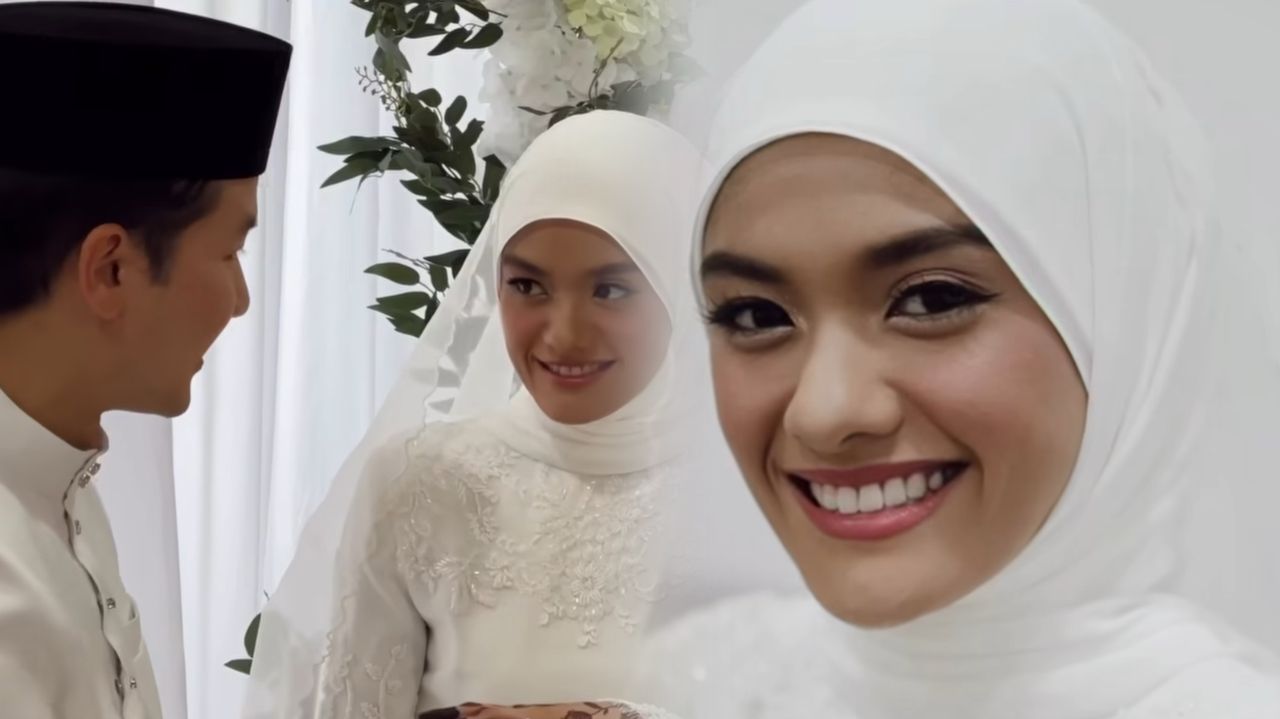 Tahniah! Shasha Abedul kini isteri orang