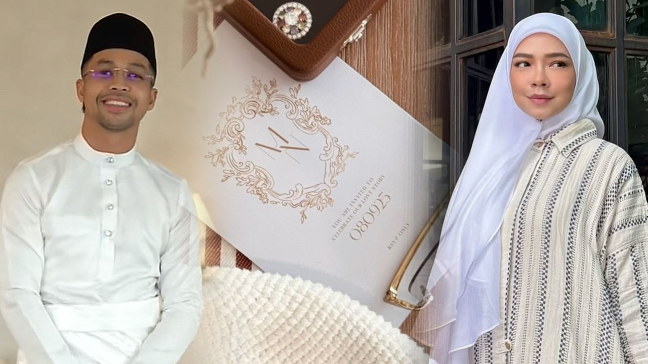 Tular kad kahwin Inisial M & N, Nora Danish kahwin 8 September ini?