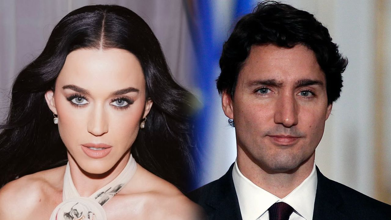 Katy Perry, Justin Trudeau kantoi bercumbu
